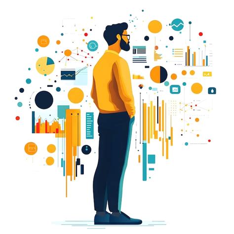 Flat Ai Powered Predictive Analytics Vector Concept As A Clean Abstract