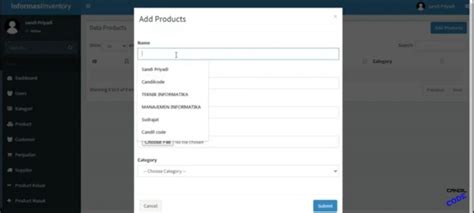 Source Code Aplikasi Web Stok Manajemen Sistem Berbasis Laravel Php