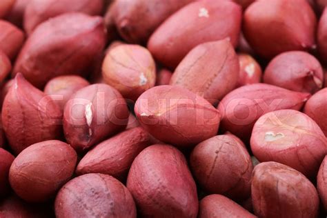 Peanut Kernels Background Stock Image Colourbox
