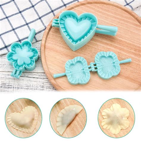 Semicircleflowerbutterflyheart Shaped Dumpling Mold Lazy Wrapper