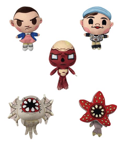 Shsst Stranger Things Plushies Assorted 70 Units Shopunis