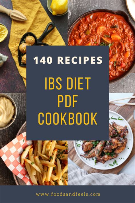 Ibs Diet Pdf Cookbook 140 Recipes ⋆ Foods Feels