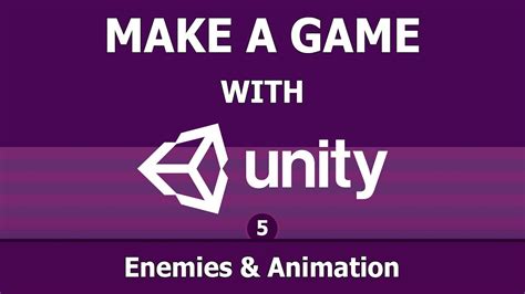 Unity Game Making Enemies And Animation YouTube