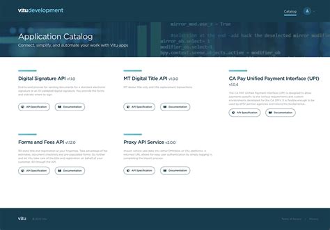 About Vitus Developer Portal