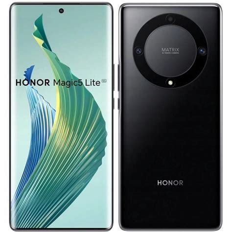Мобильный телефон Honor Magic 5 Lite 6/128GB Midnight Black (Global ...