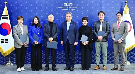 외교부 박세리·송승환·마크 테토 등 문화외교자문위원 위촉 종합 연합뉴스