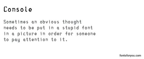 Console Font Download For Free Online