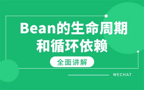 Spring Bean的生命周期和循环依赖源码深度剖析哔哩哔哩bilibili