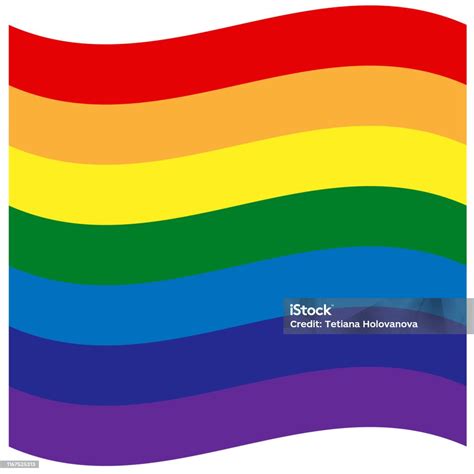 무지개 깃발 가장 널리 알려진 전 세계적으로 Lgbt 자부심을 나타내는 자부심 플래그입니다 레즈비언 게이 양성애자 트랜스젠더 0명에 대한 스톡 벡터 아트 및 기타 이미지