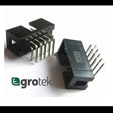 Jual Dc3 10p Socket Socket Pin Idc 2x5 10 Pin Box Header Male Isp Jtag Lurus Kab Banyumas