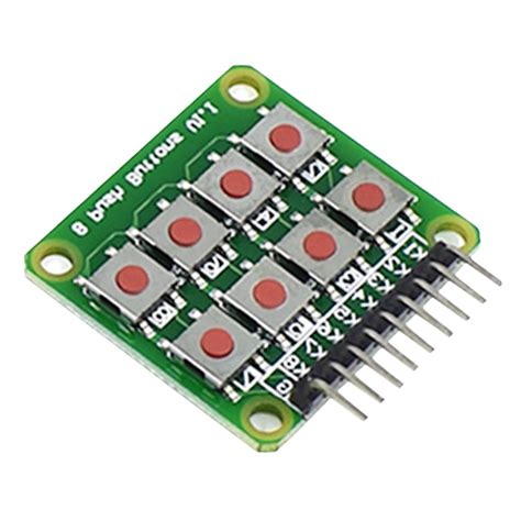 X Keypad X Keypad Push Buttons V MCU External Expansion Keyboard Module Keyboard Butt