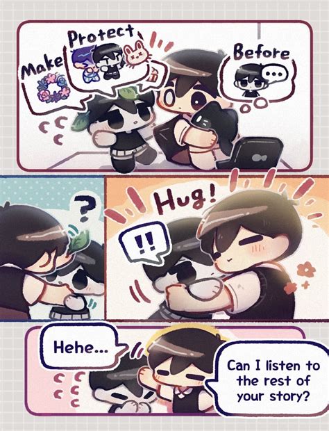 Sunny Omori Hero Hero And Mewo Omori Drawn By Wakame Vhai Uhykmqb K Danbooru