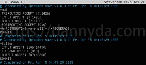 How To Make Iptables Rules Persistent Between Reboots On Debianubuntu 18 19