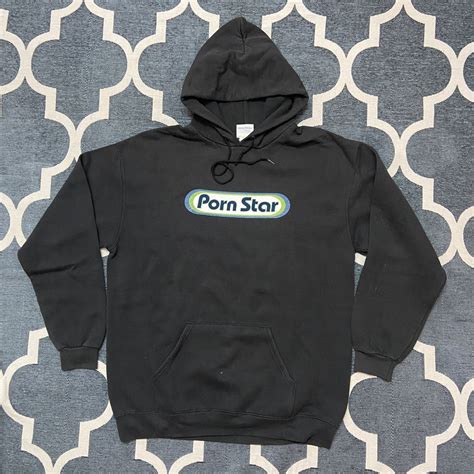 Streetwear × Vintage Vintage 90s Porn Star Hoodie Grailed