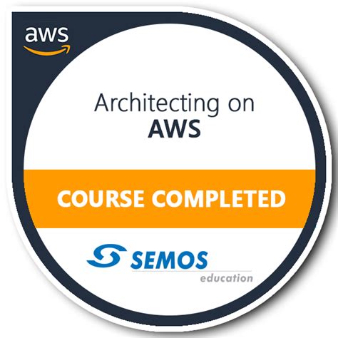 Architecting On Aws Credly