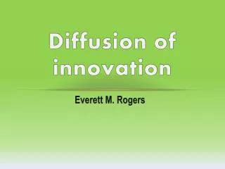 PPT Diffusion Of Innovation PowerPoint Presentation Free Download ID 9498624