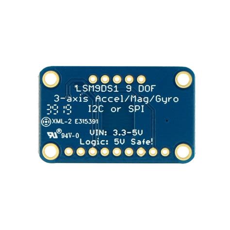 Adafruit 10 Dof Imu Breakout L3gd20h Lsm303 Bmp180 53 Off
