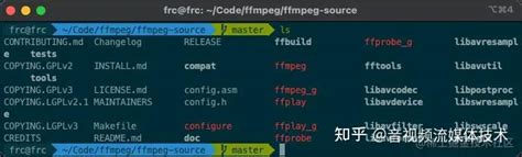 Ffmpeg源码编译mac 知乎