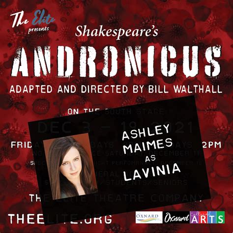 Elite Meet Meat The Cast Of Andronicus Ashley Maimes Plays