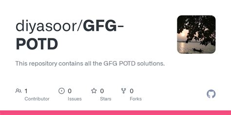 github diyasoor gfg potd this repository contains all the gfg potd