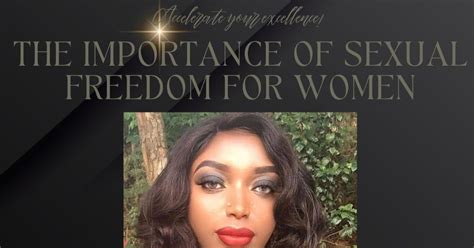 Importance Of Sexual Freedom For Women Fatuma S Voice
