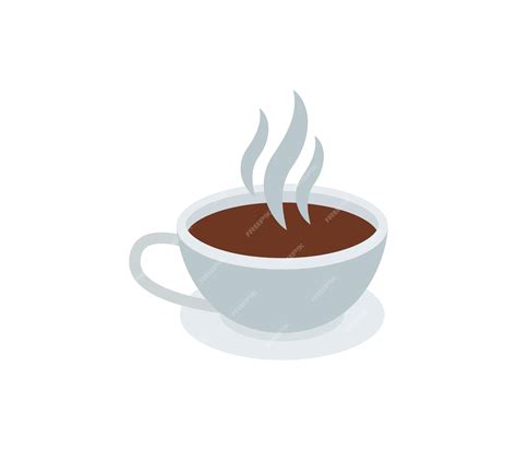 Premium Vector Coffee Cup Vector Isolated Icon Emoji Illustration