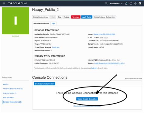 Login To New Oci Linux Instance Via Console Happymillfam