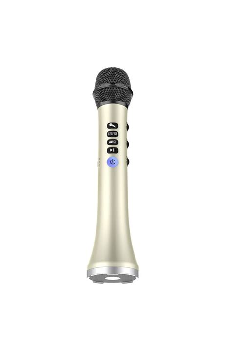 Xiaokoa L 698 Wireless Karaoke Microphone Speaker 2 In 1 Handheld Sing And Recording Portable Ktv