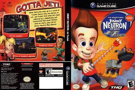 Jimmy Neutron Jet Fusion Gamecube Videogamex