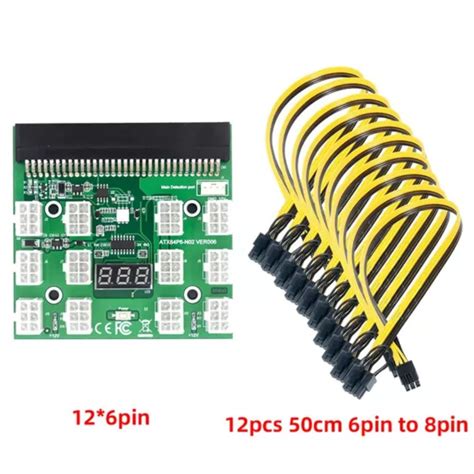 BREAKOUT BOARD SERVER Card Conversion GPU PSU Power Module 6Pin To 8Pin Cable EUR 13 75