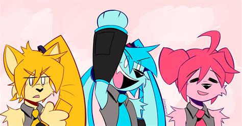 Hatsune Miku Kasane Teto And Akita Neru Vocaloid And More Drawn