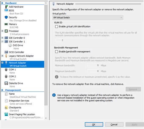 Why Cant I Get Windows 10 Hyper V Vm To Connect To The Internet