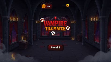 Vampire Tile Match Puzzle Game Construct 3 C3p Html Game By Posegames