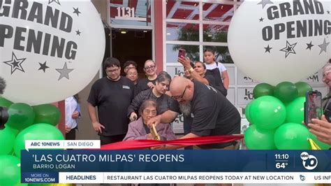 Las Cuatro Milpas Returns To Barrio Logan Neighborhood San Diego