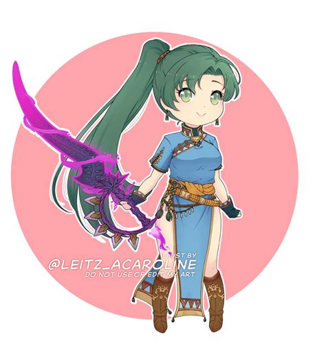 Chibi Lyn Feh Oc Fanart R Fireemblemheroes