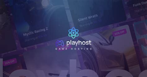 Game Hosting React Nextjs Template Playhost Site Templates Ft