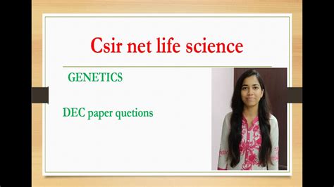 Previous Year Que Csir Net Life Science June YouTube