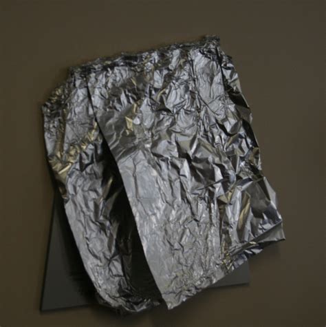 Theres One Side Of Aluminum Foil That Shines More Than The Other Here