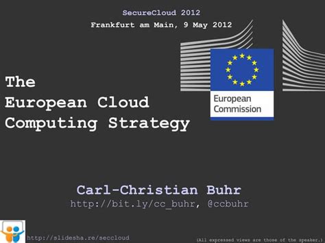 The European Cloud Computing Strategy Ppt