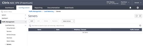 Citrix ADC VPX Web Server Load Balancer Configuration Virtualization DBaaS Whatever Crosses