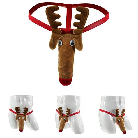 Anp Sexy Mens Cueca Rena Bulge Bolsa Tanga G String T Voltar Cuecas Engraçadas Shopee Brasil