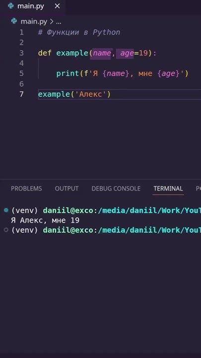 ВСЁ ПРО ФУНКЦИИ В python shorts python excoit coding programming youtubeshorts popular