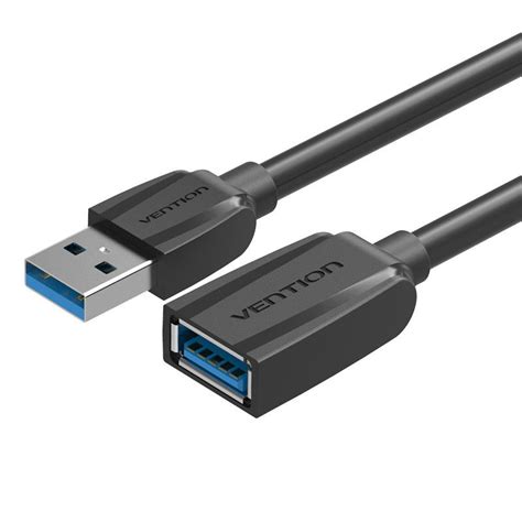 Cablu Prelungire USB 3 0 Vention USB Tata USB Mama 2 M Negru EMAG Ro