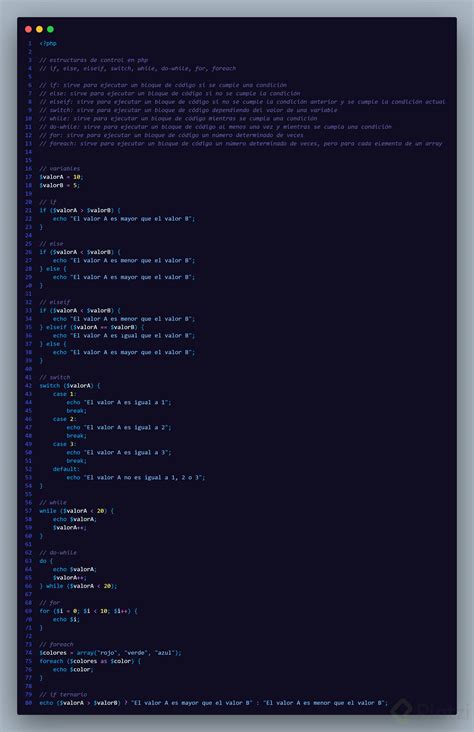 Estructuras De Control Con Php Platzi