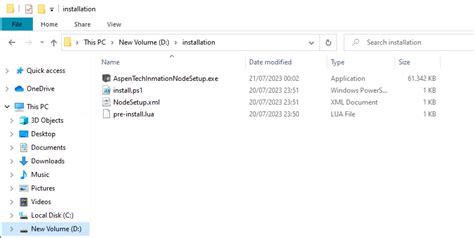 installation of node server local core