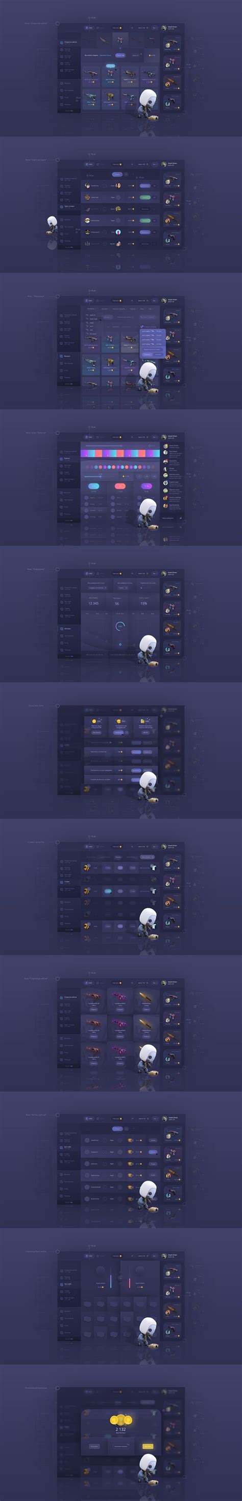 Game Ui Design Ui Design Inspiration User Interface Design