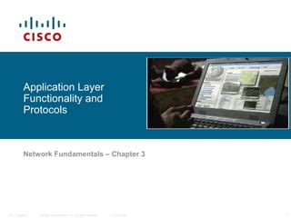 Application Layer Functionality and Protocols | PPT