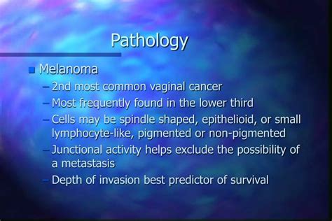 PPT Vaginal Cancer PowerPoint Presentation ID 303038