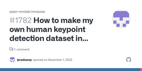 how to make my own human keypoint detection dataset in coco format