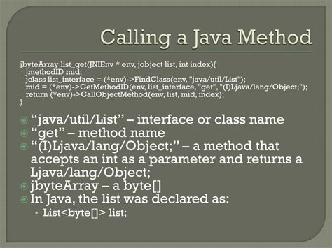 Ppt Java Native Interface Jni Powerpoint Presentation Free